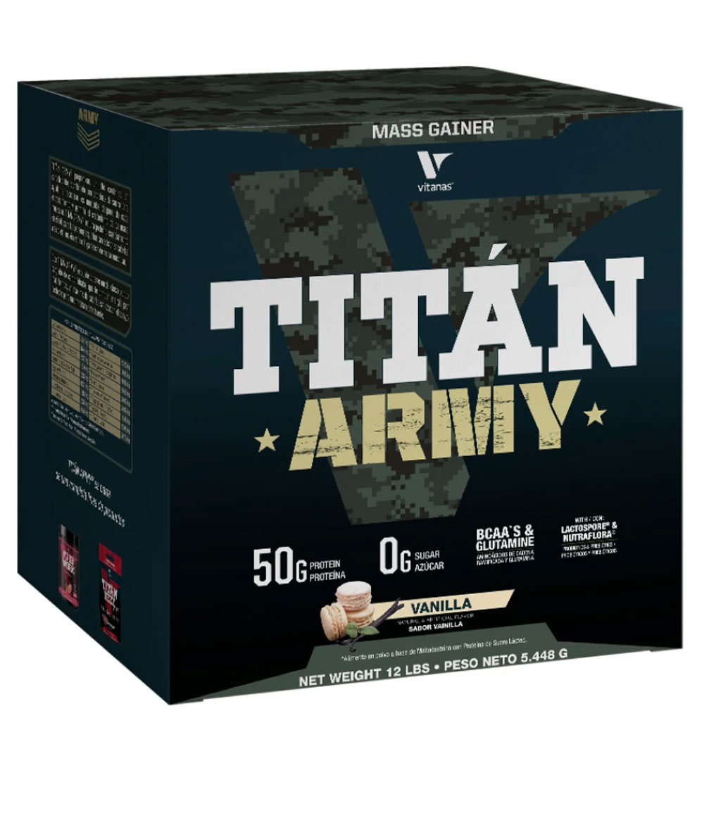 TITAN ARMY 12 LB - VITANAS | Nutry Sport